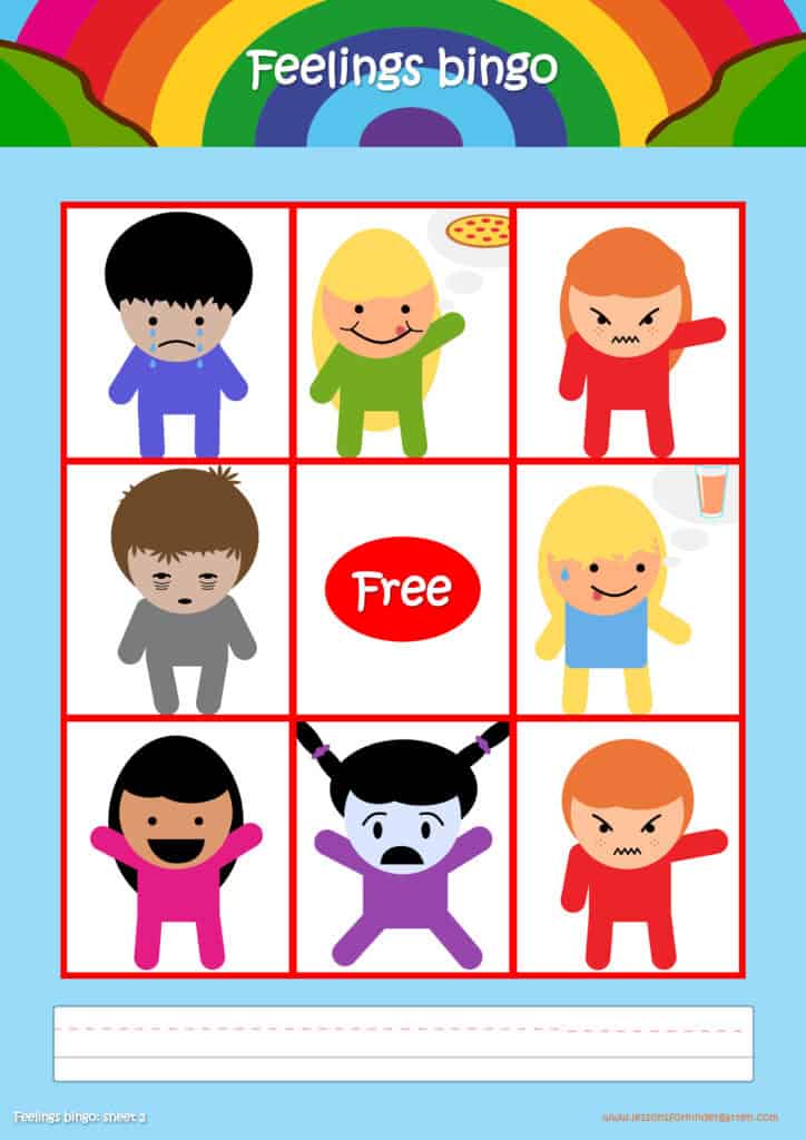 FREE Feelings Worksheets